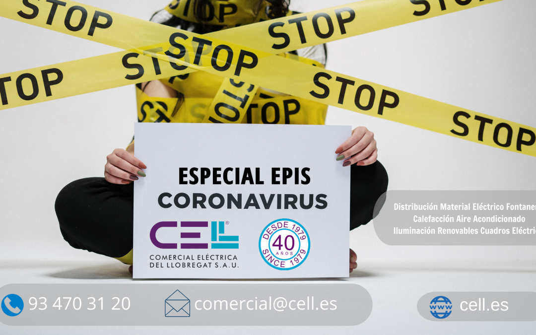 Nuevo Catálogo EPIS especial COVID-19 - Distribución material eléctrico ...